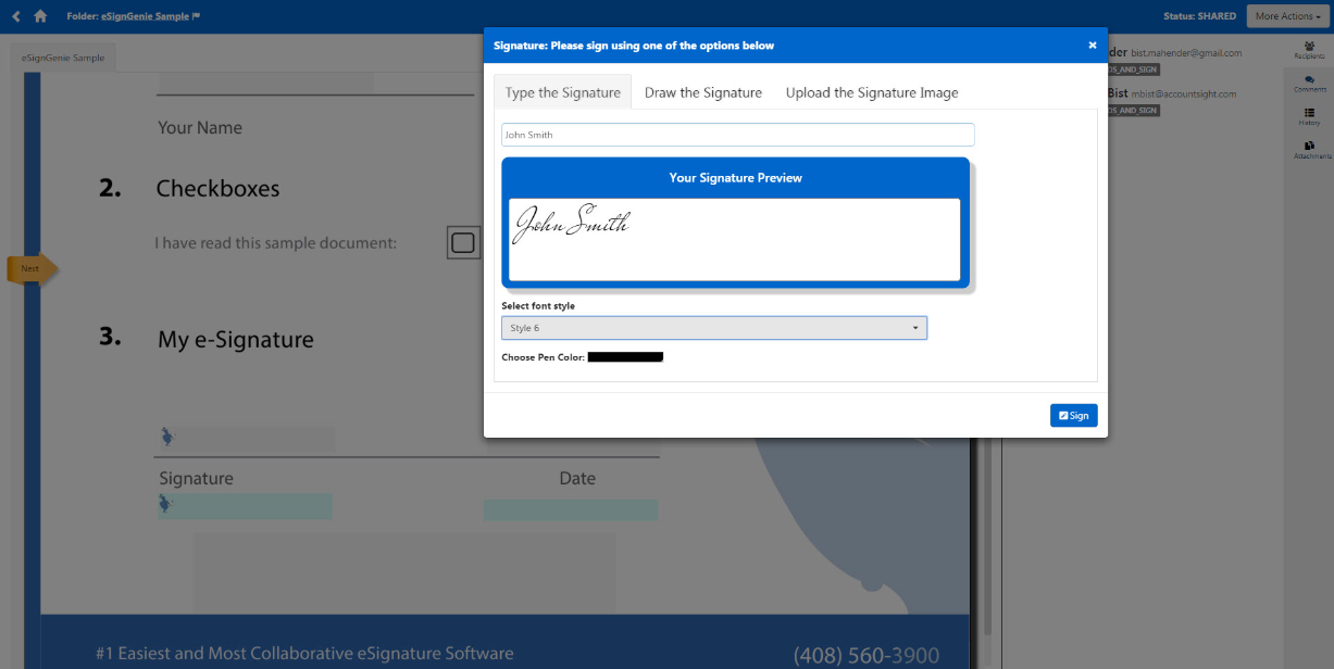 How to Sign pdf Online Using Electronic Signature Software