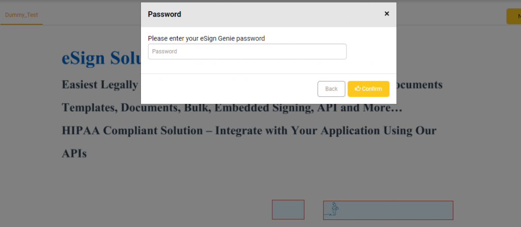 Enforced Identity Authentication Feature - eSign Genie