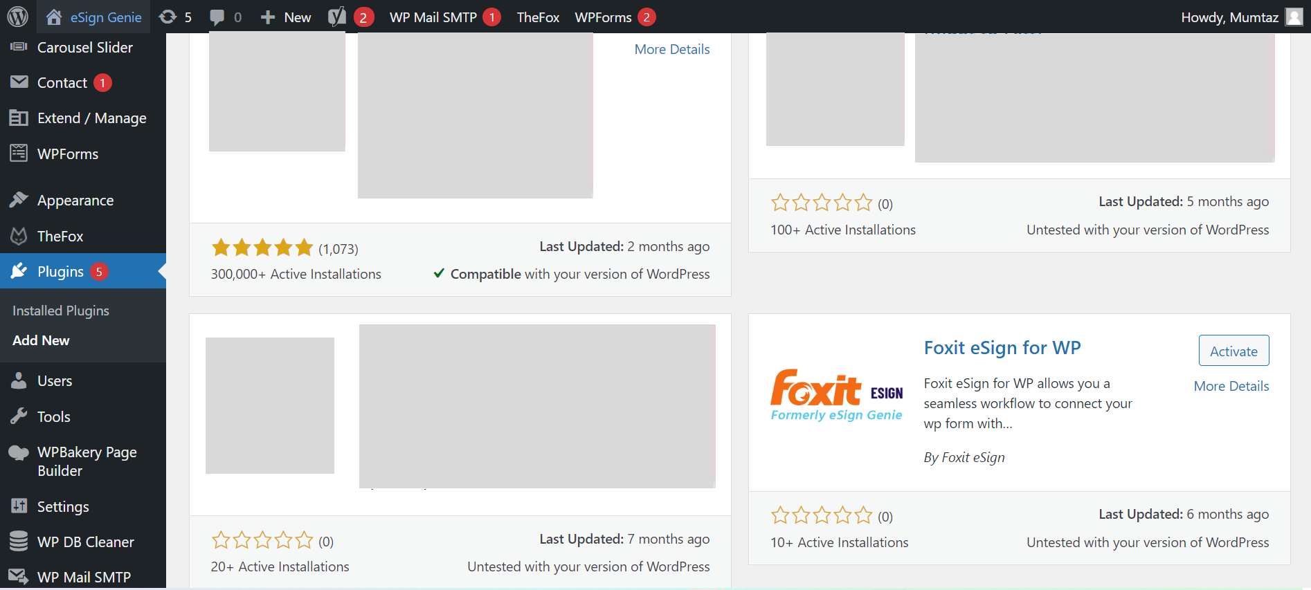 WordPress Plugin Integrations - eSing Genie
